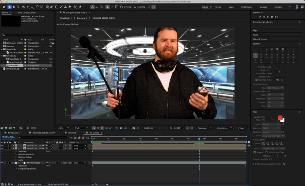 Video Editing – The Tangent-Bound Media Network